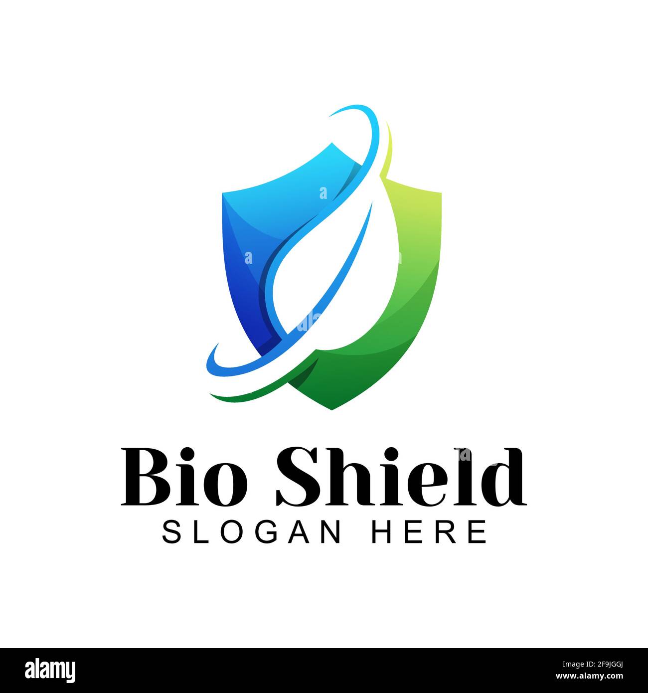 logo design bio eco shield vector Stock Vector Image & Art - Alamy