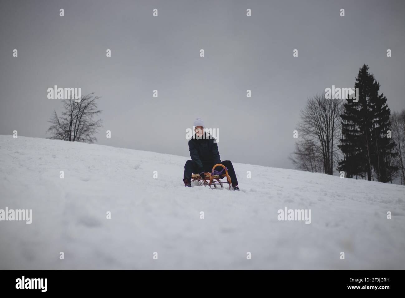 Sleight ride hi-res stock photography and images - Alamy