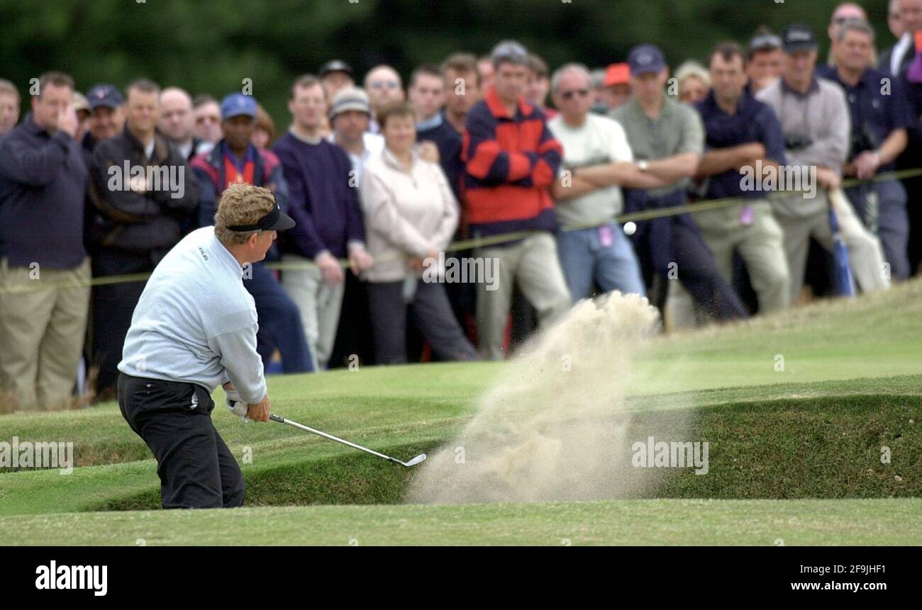 BRITISH OPEN GOLF CHAMPIONSHIP LYTHAM JULY 2001 COLIN MONTGOMERY ...