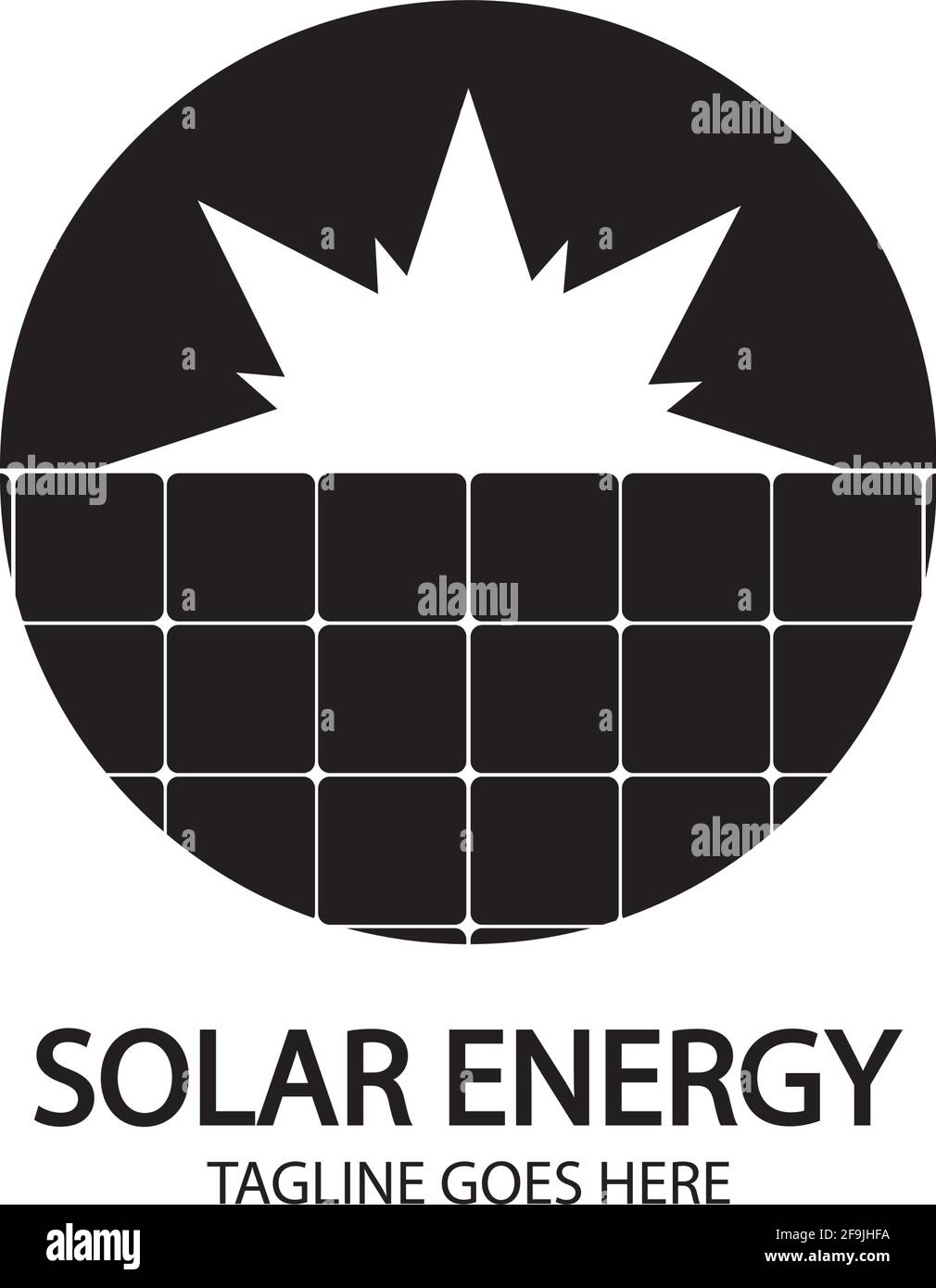 Solar logo energy icon vector design Stock Vector Image & Art - Alamy