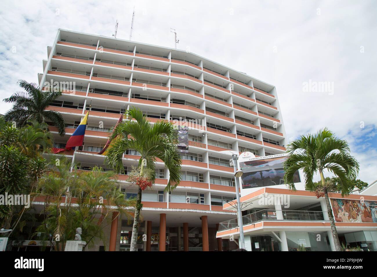 Ibague, Tolima / Colombia - November 05, 2016. Building of the ...