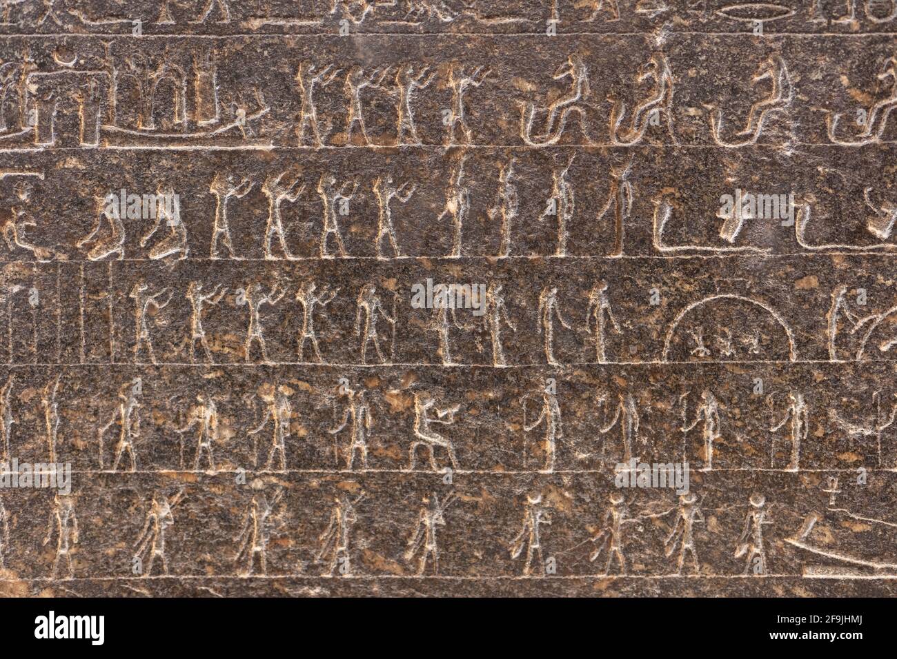 Mysterious drawing on the dark grey tomb wall Stock Photo - Alamy