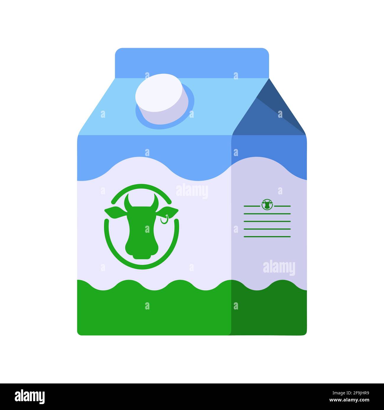 Milk packaging store Stock Vector Images - Alamy