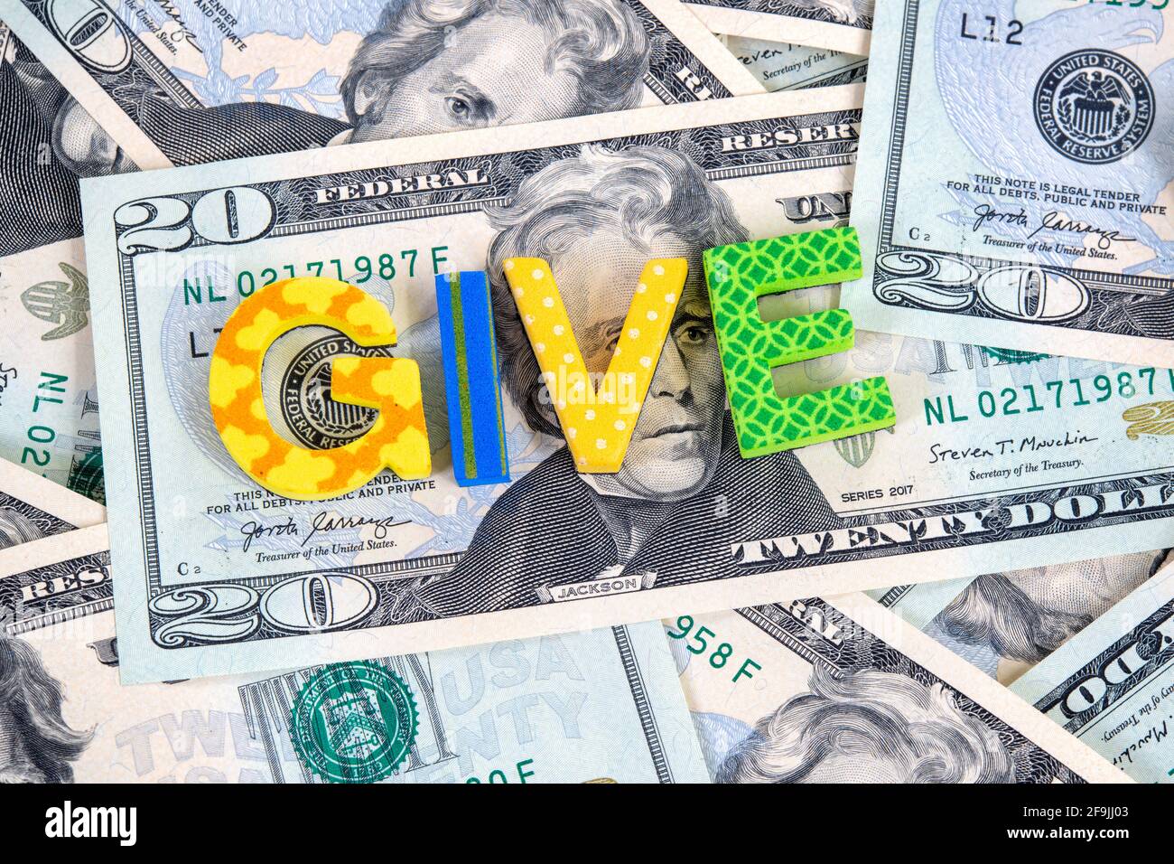 Money concepts with USD dollars Stock Photo - Alamy