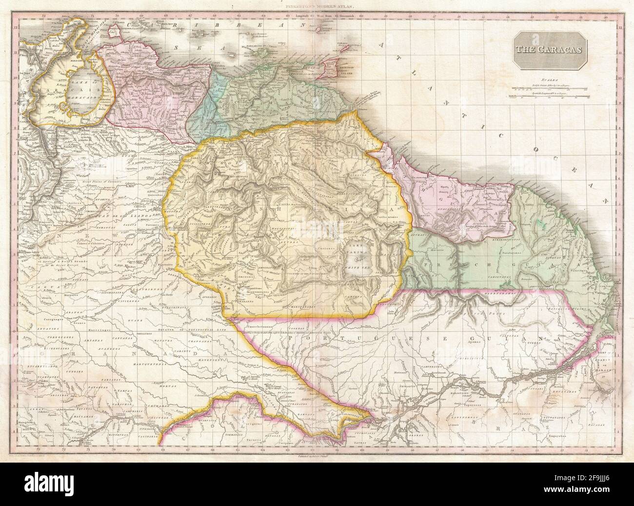 Maps of venezuela hi-res stock photography and images - Alamy