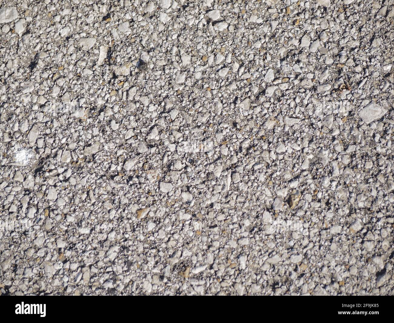 Closeup texture of crushed stone and sand mixture ground Stock Photo ...