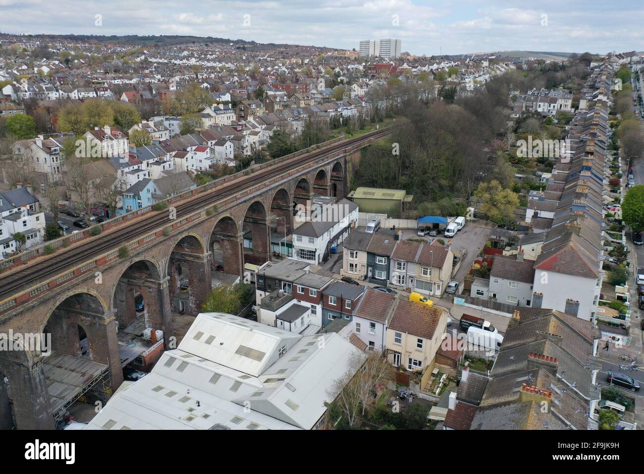 Preston station aerial hi-res stock photography and images - Alamy