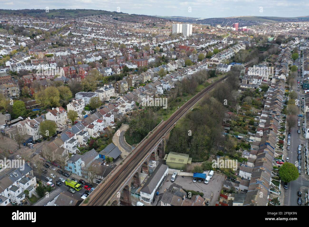 Preston station aerial hi-res stock photography and images - Alamy
