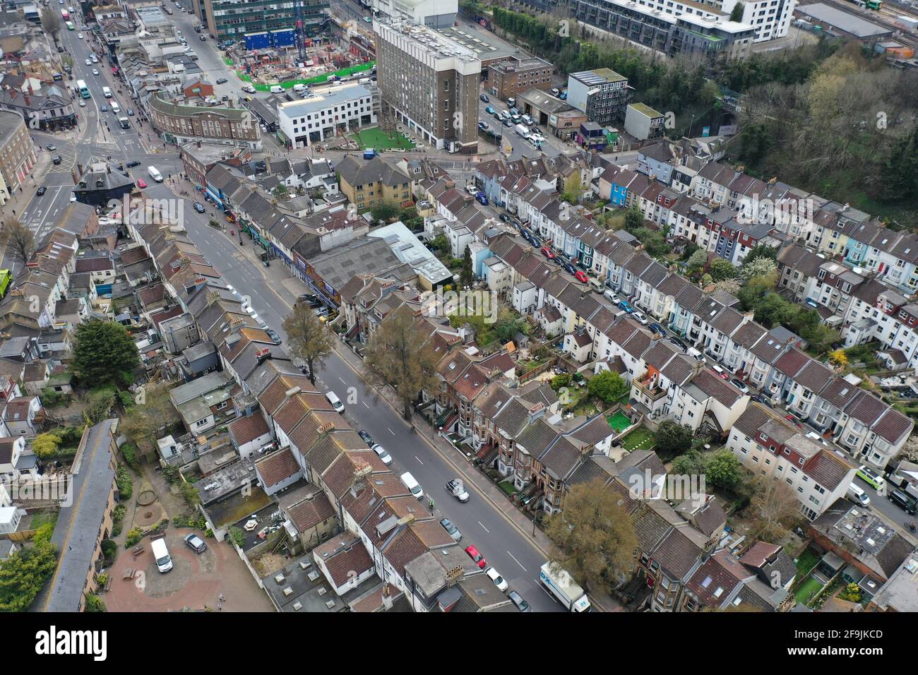 Preston station aerial hi-res stock photography and images - Alamy