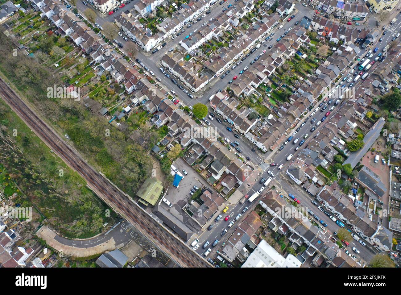 Preston station aerial hi-res stock photography and images - Alamy