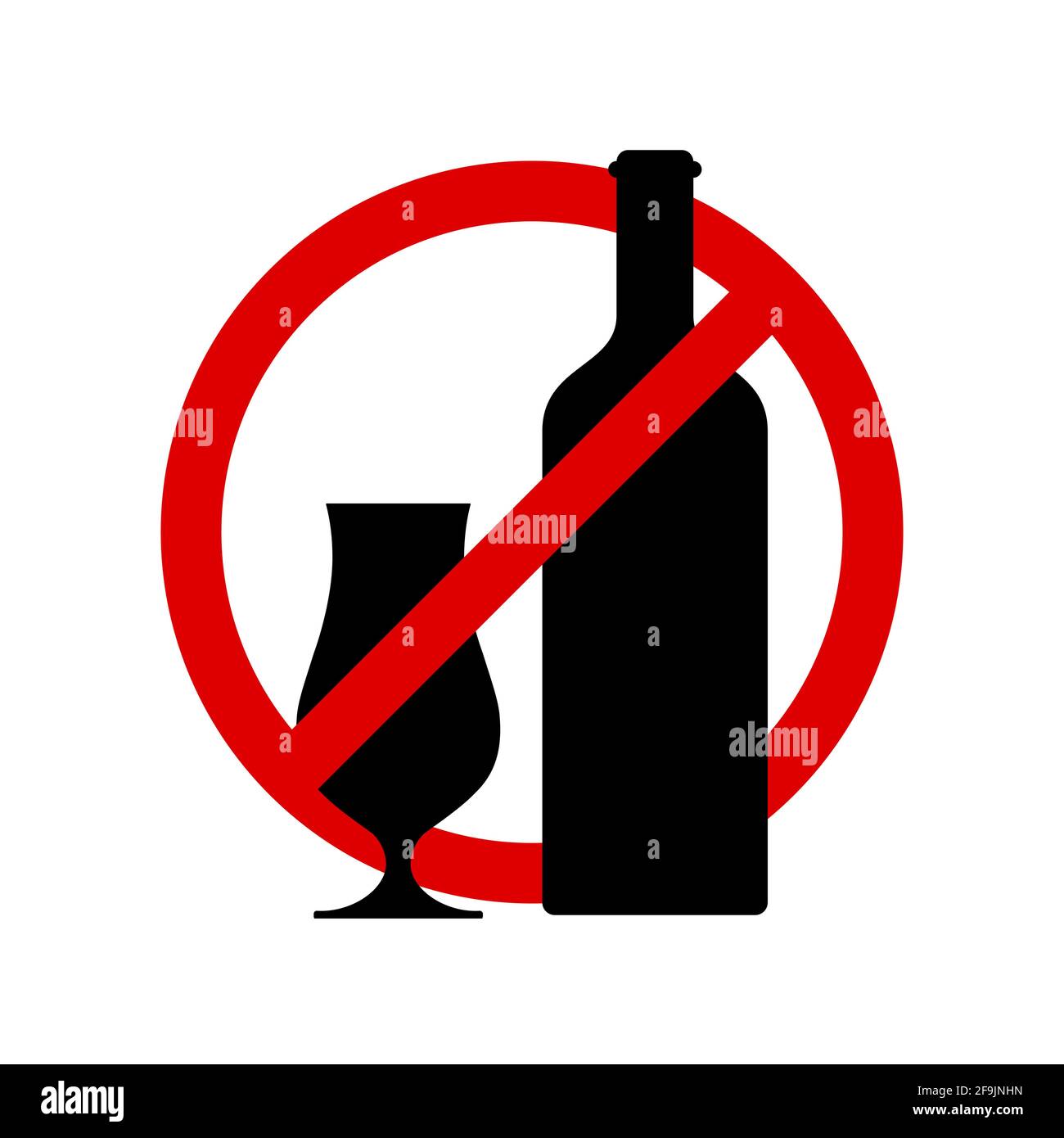 Anti Alcohol Prohibition Signs