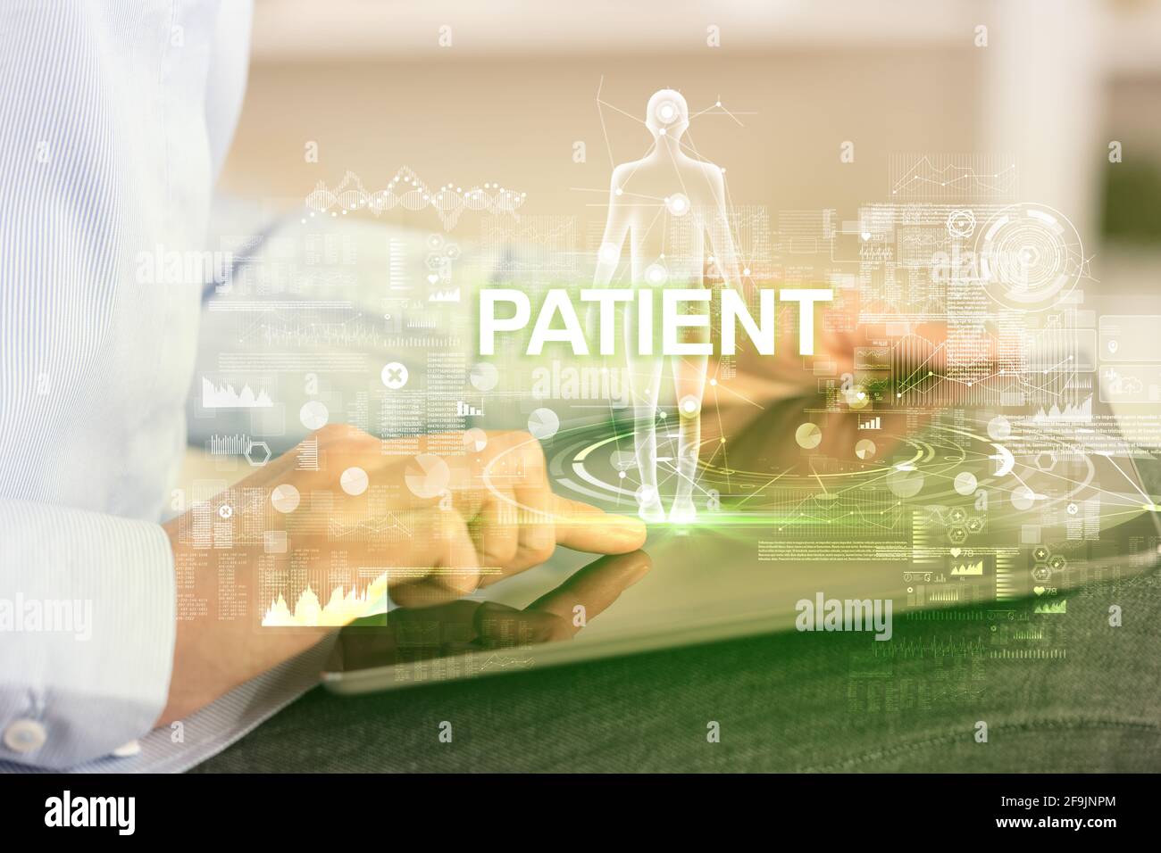 Electronic medical record, tech concept Stock Photo - Alamy