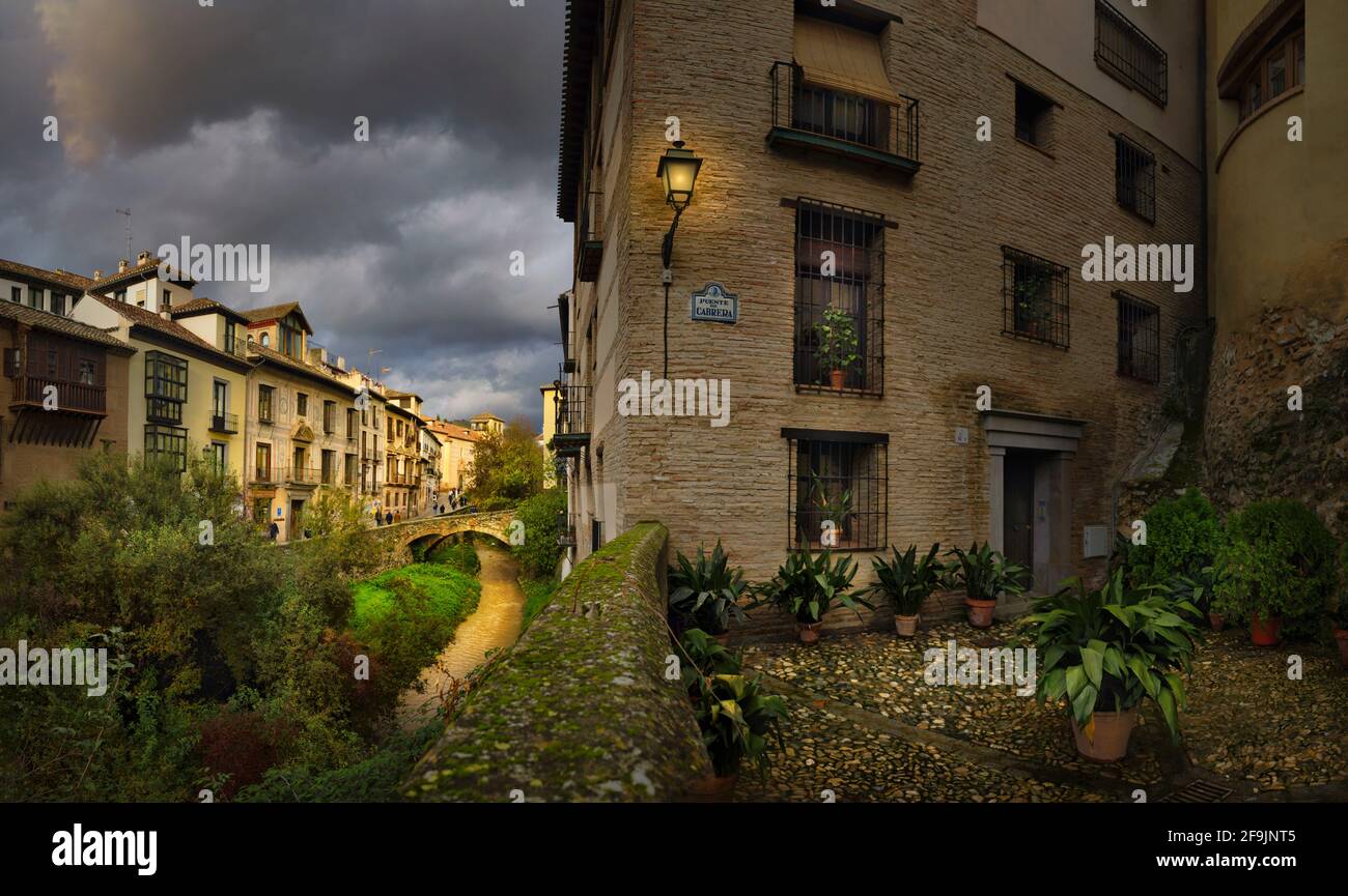Carrera del Darro is the name given to the entire left bank of the ...