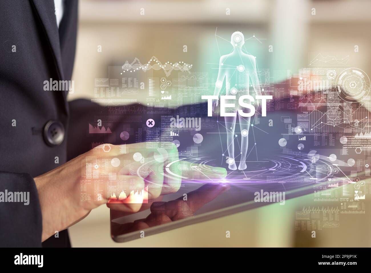 Electronic medical record, tech concept Stock Photo - Alamy