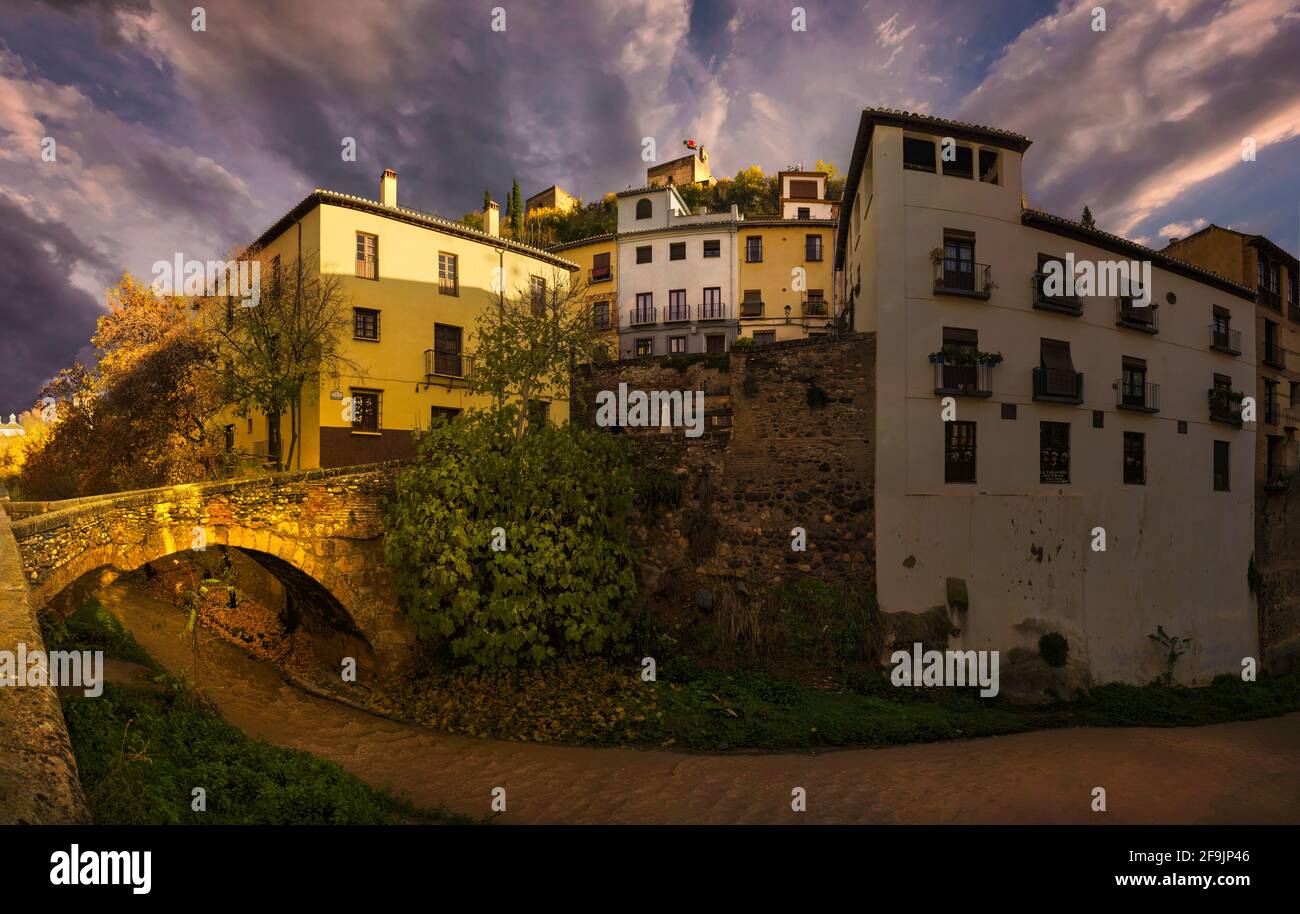 Carrera del Darro is the name given to the entire left bank of the ...