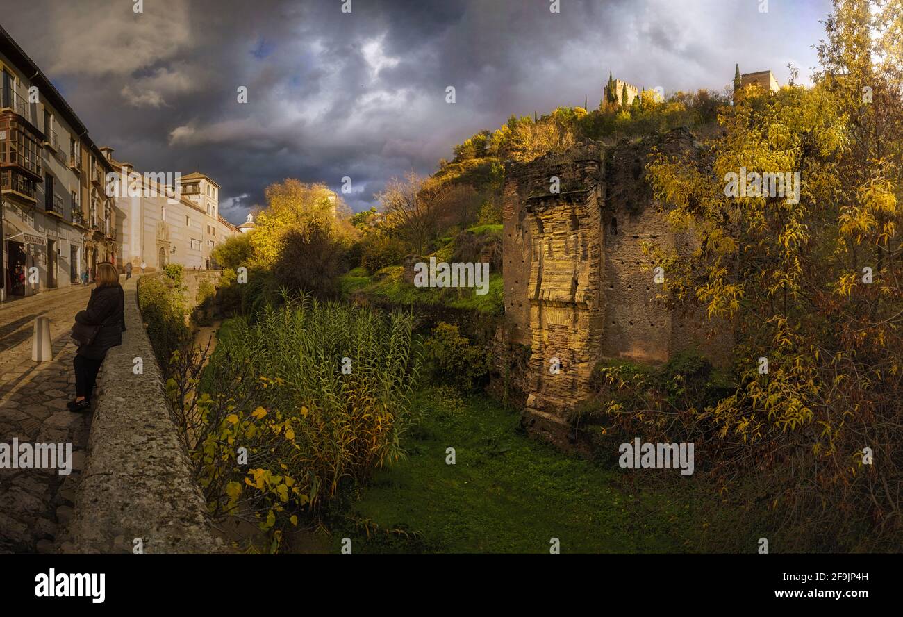 Carrera del Darro is the name given to the entire left bank of the ...