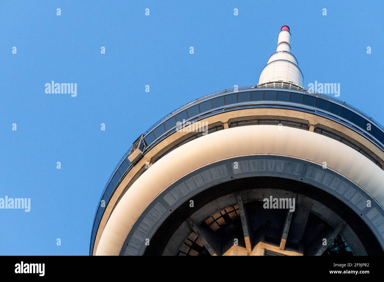 Cn tower low angle view hi-res stock photography and images - Alamy