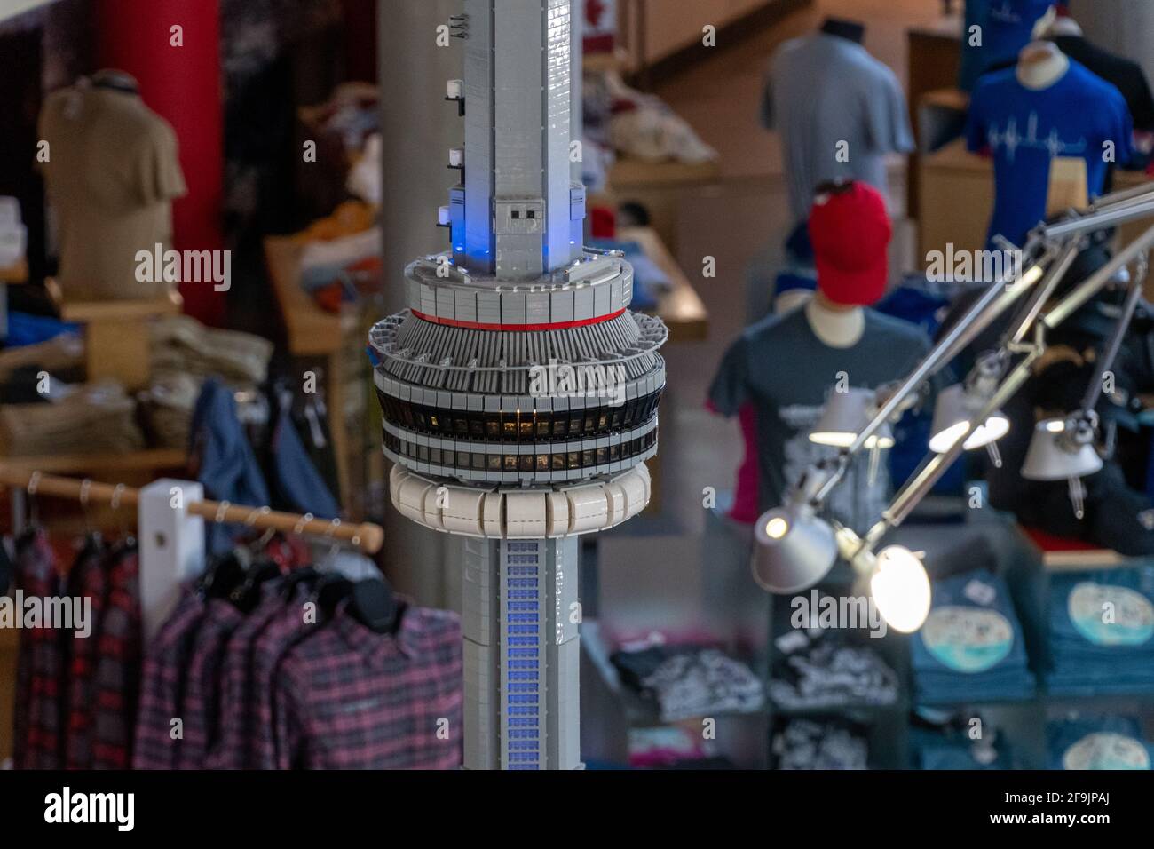 model cn tower, Toronto, Canada Stock Photo - Alamy