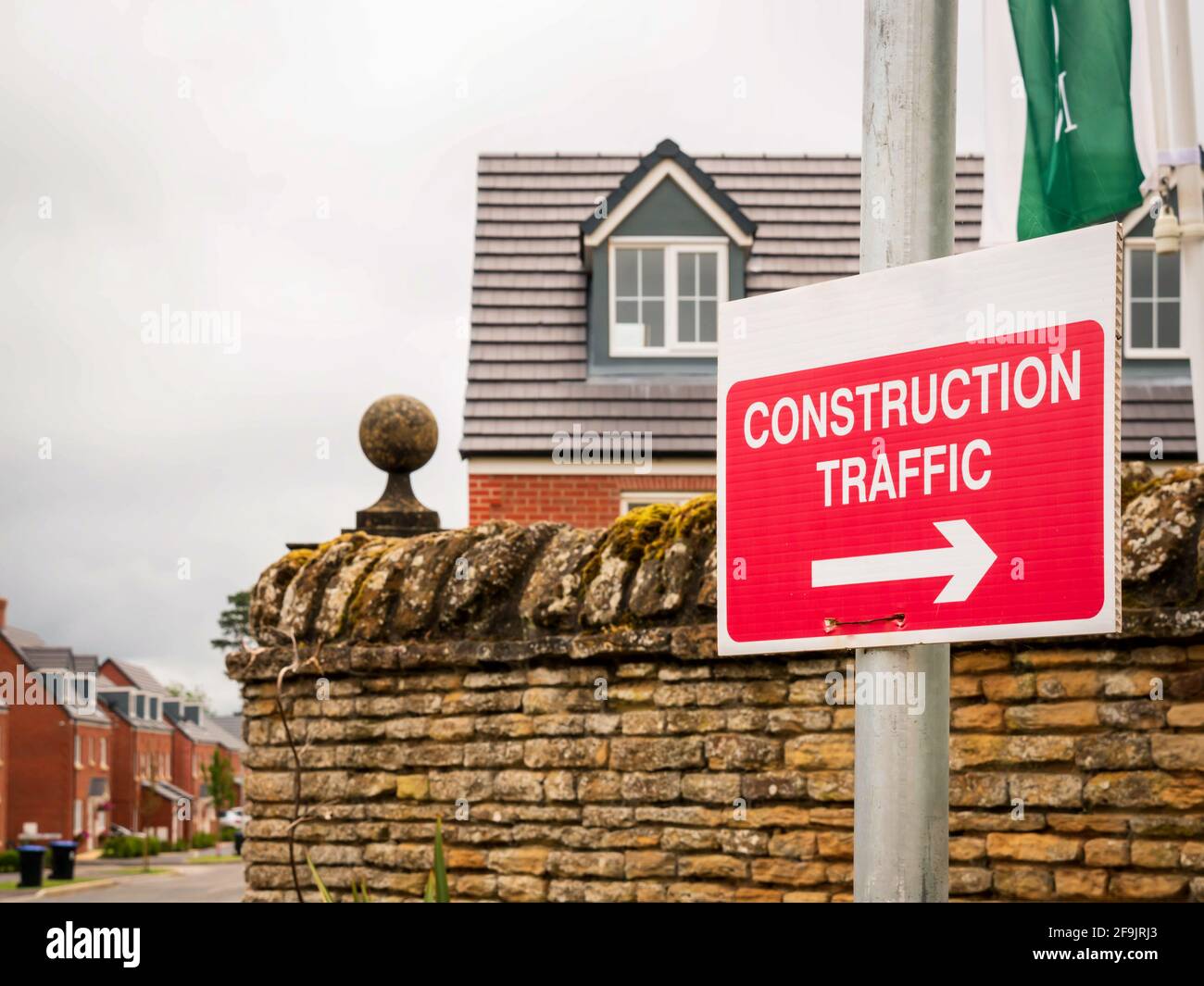 New Housing Development Advertising Sign High Resolution Stock ...