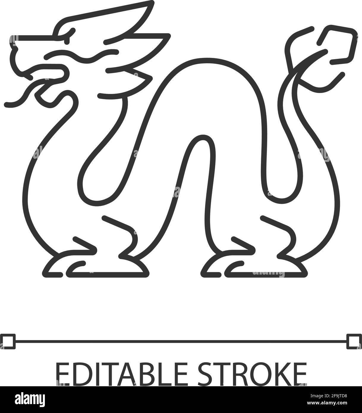 Loong Stock Vector Images - Alamy