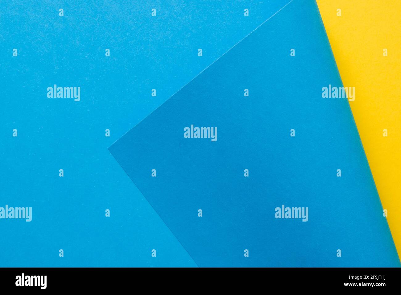 Abstract blue and yellow 3d background, web template Stock Photo - Alamy