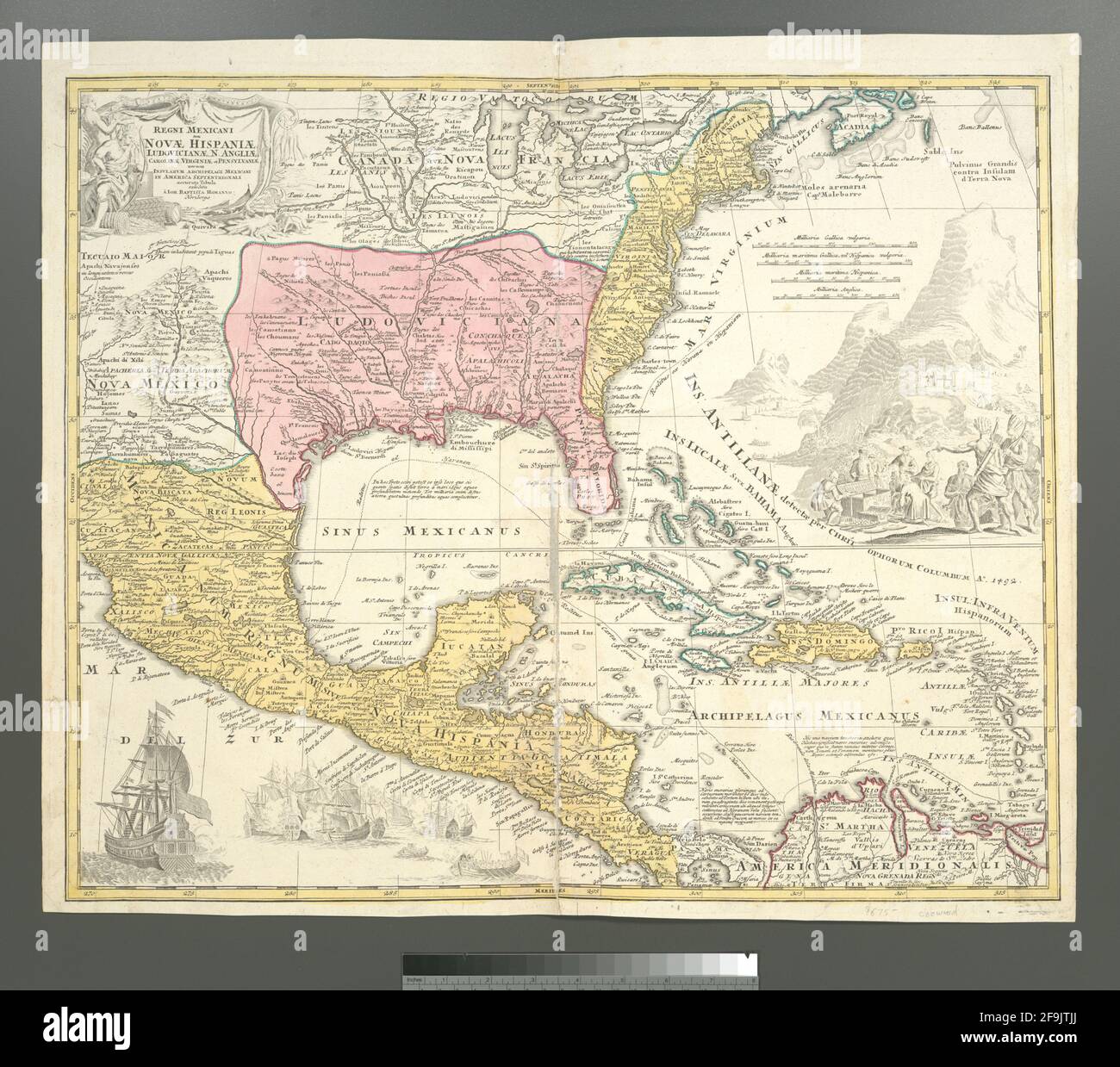 Mexico 18th century map hi-res stock photography and images - Alamy