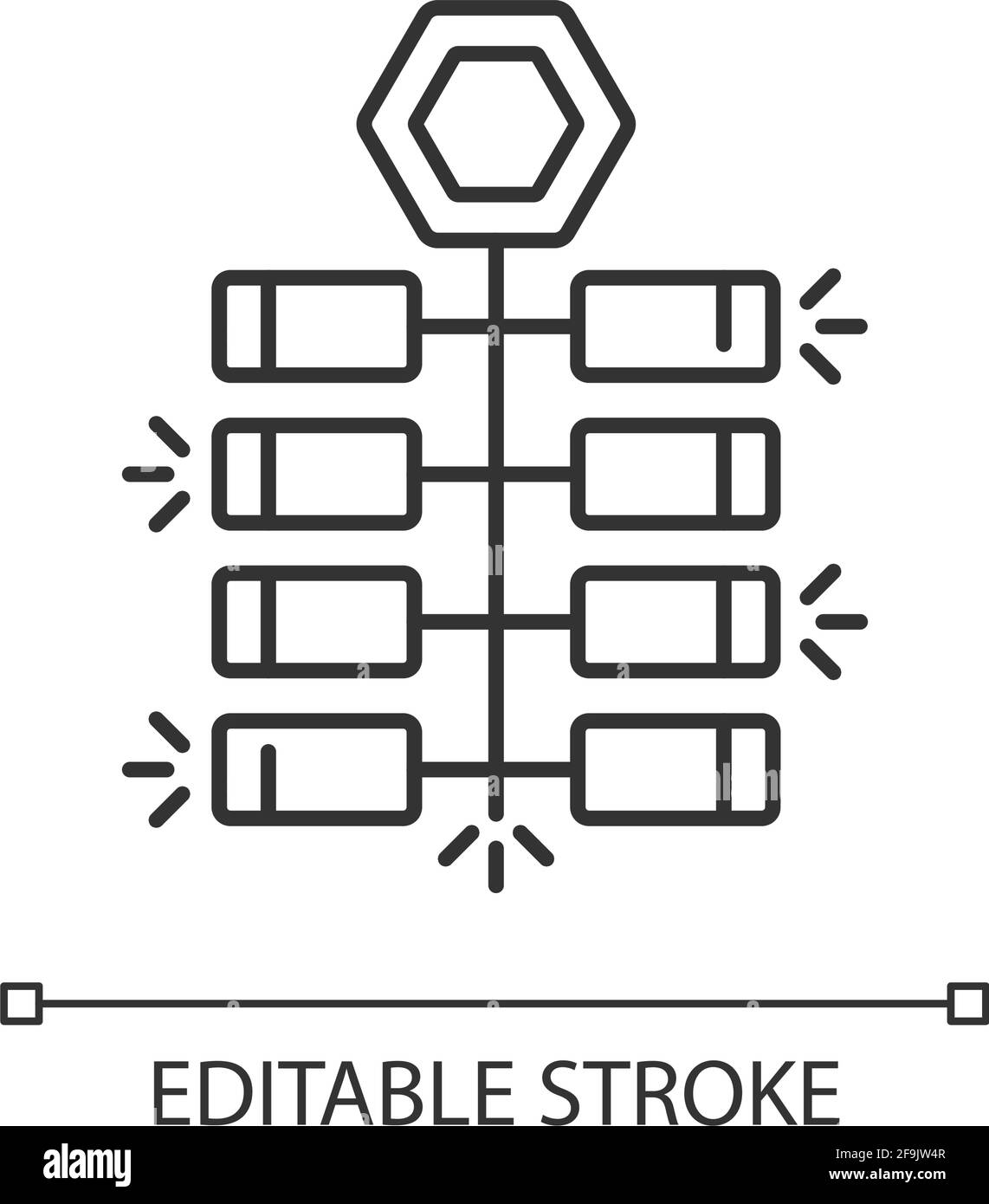 Chinese firecracker line icon Stock Vector Images - Alamy