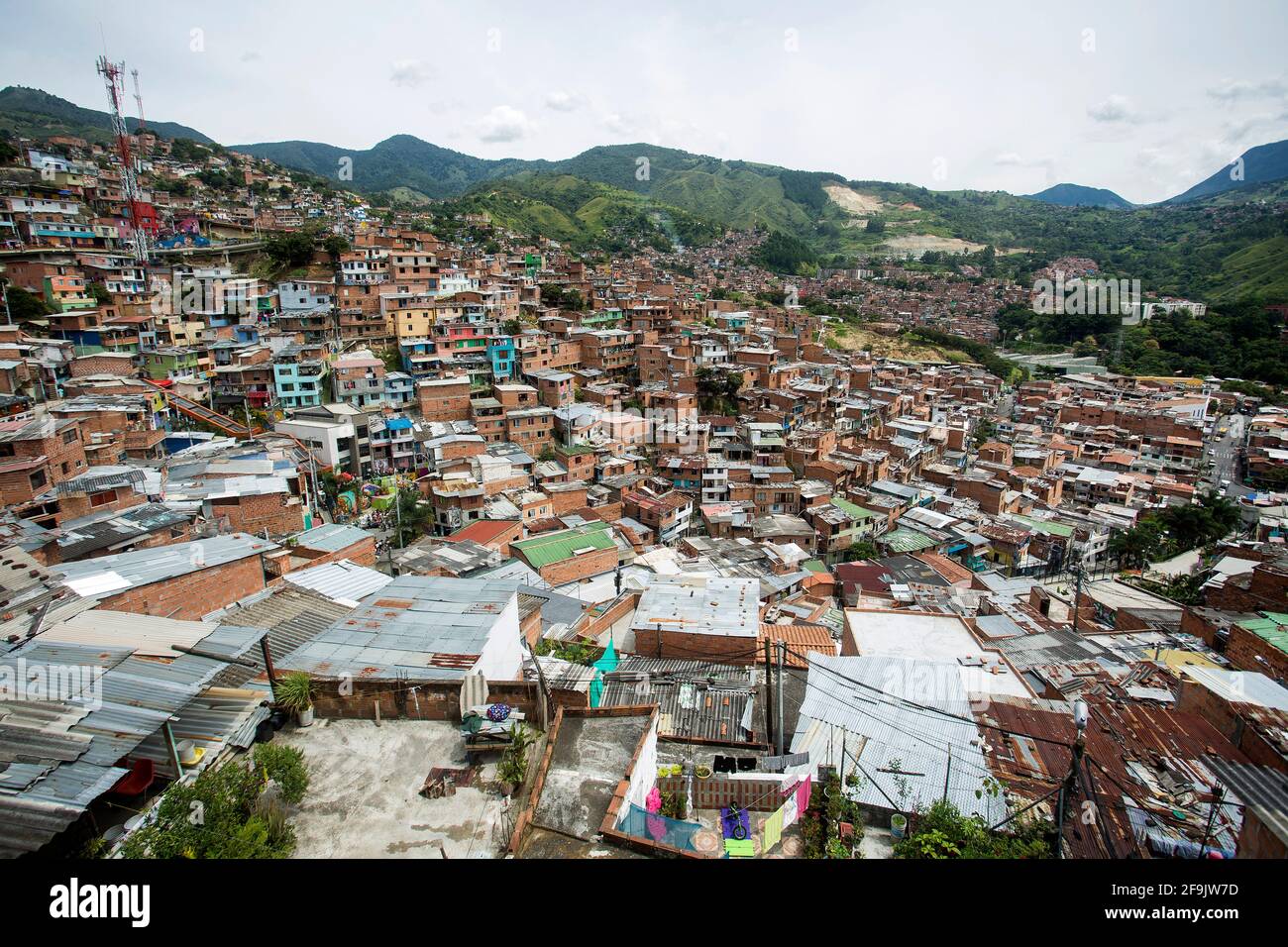 Comuna 13 view hi-res stock photography and images - Alamy