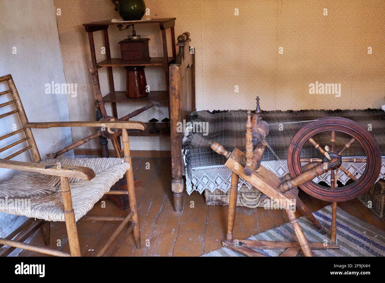 First half 19 century dwelling house of fishermen in Kauguri village ...