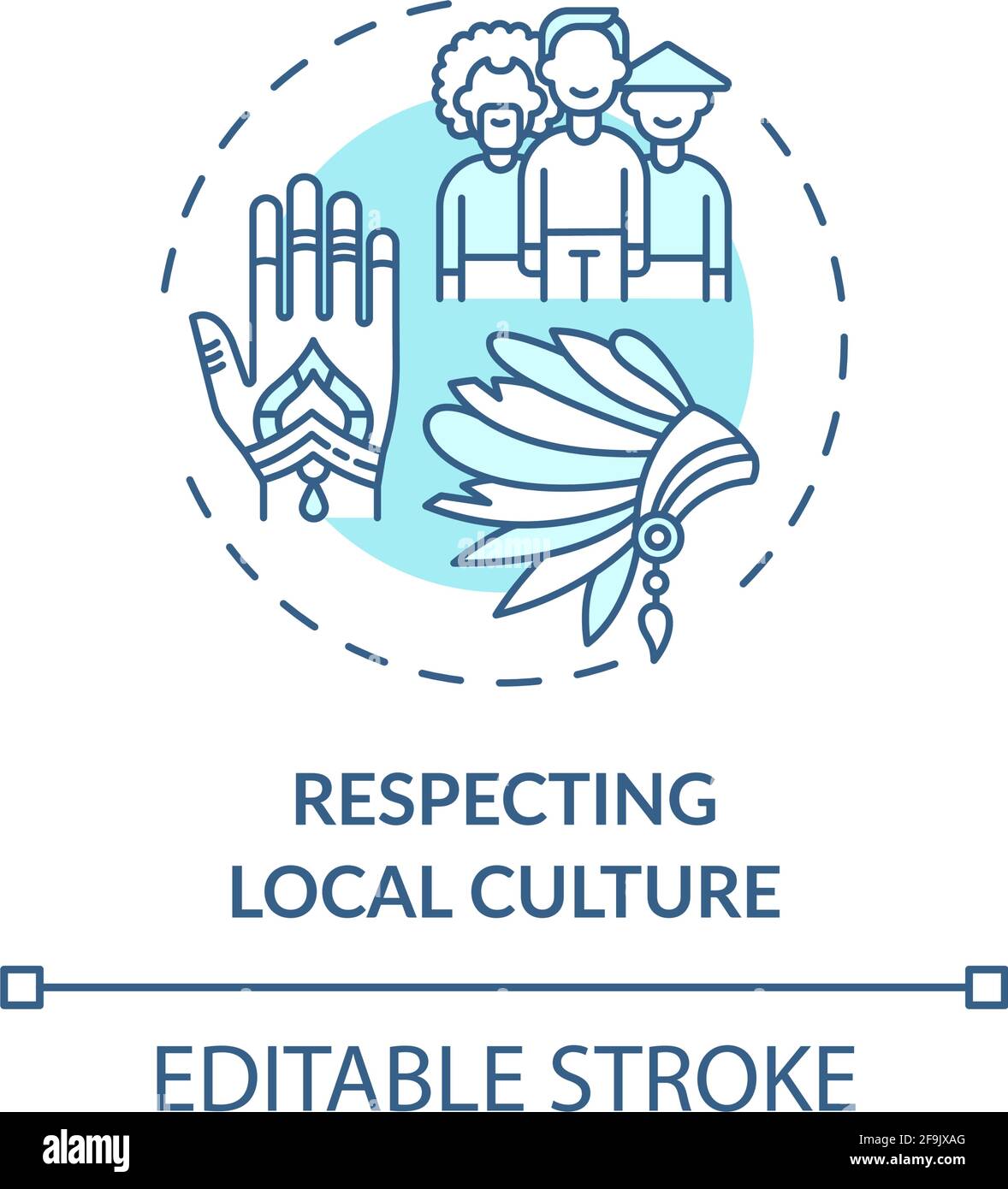 Respecting local culture concept icon Stock Vector Image & Art - Alamy Respecting local culture concept icon Stock Vector Image & Art - Alamy