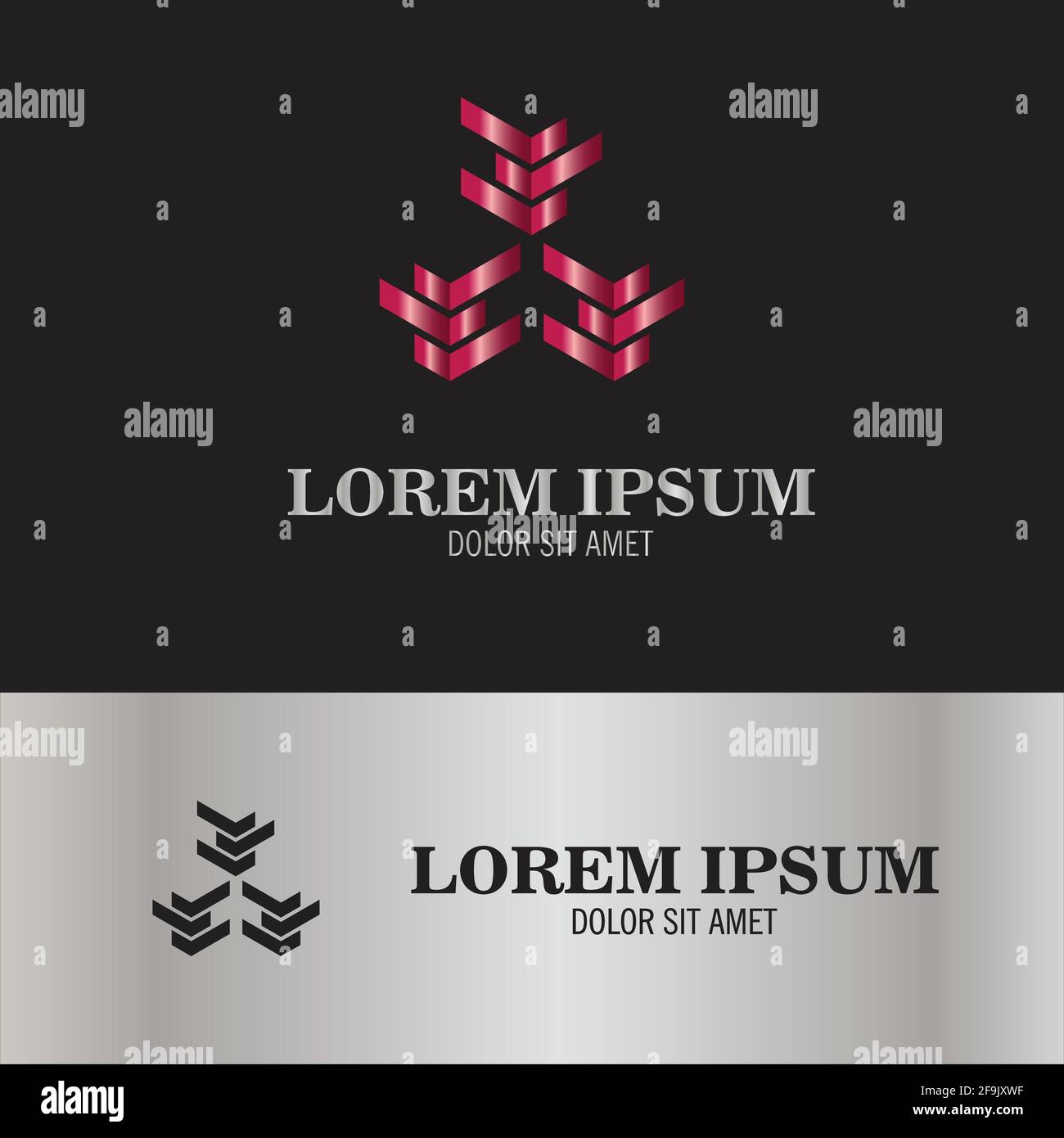 logo design business vector Stock Vector Image & Art - Alamy