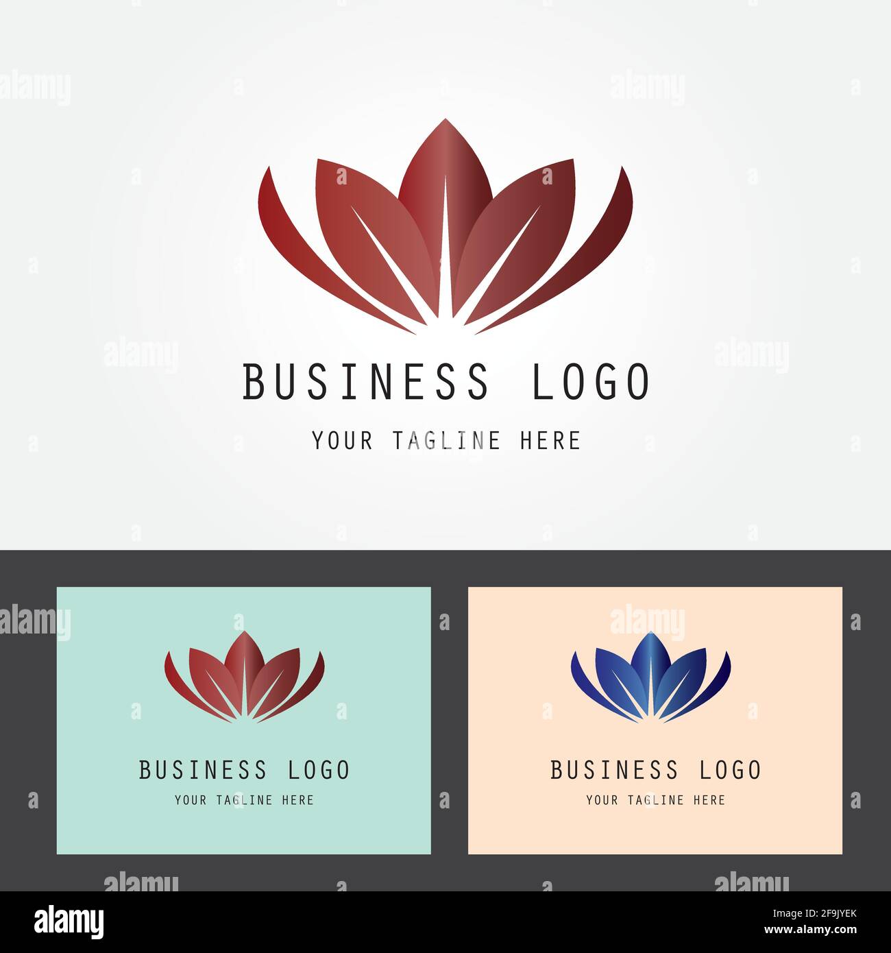 logo design business vector Stock Vector Image & Art - Alamy