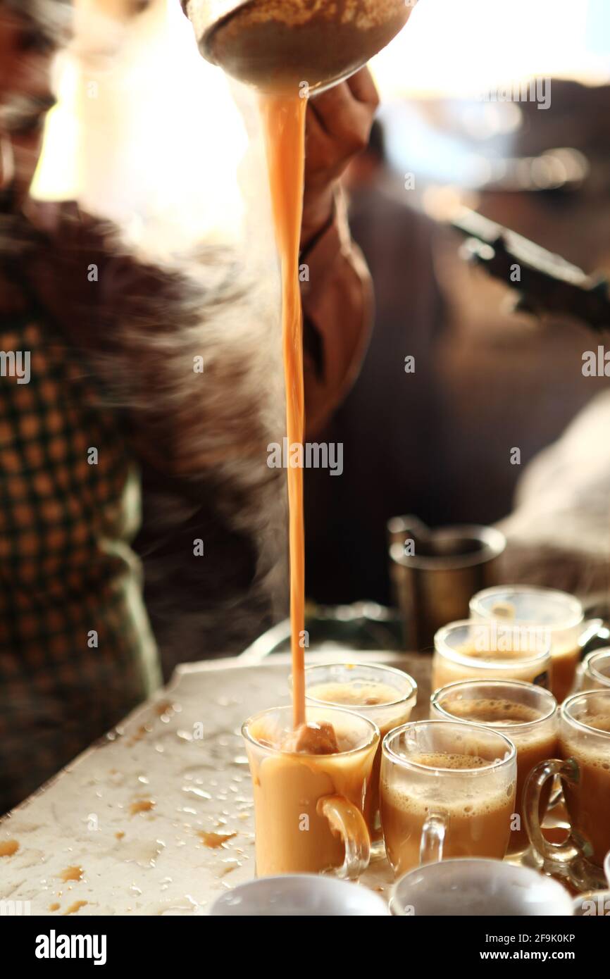 Indian roadside cafe kitchen hi-res stock photography and images - Alamy