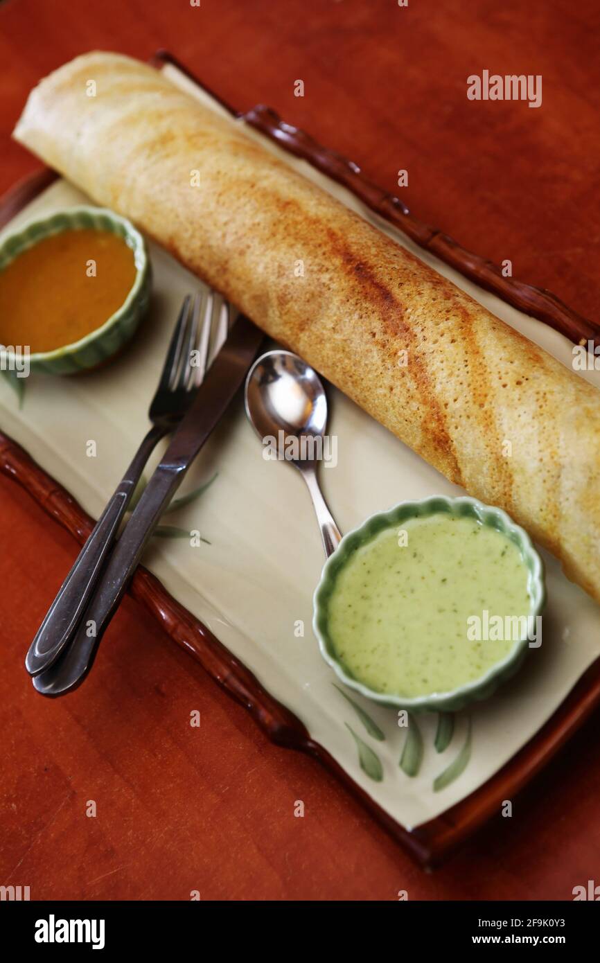 The dosa (Dosay, Dose, Dosai, Dhosha, Thosai, Tosai,Chakuli) is a ...