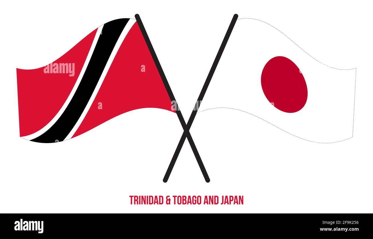 Japan trinidad and tobago flag hi-res stock photography and images - Alamy
