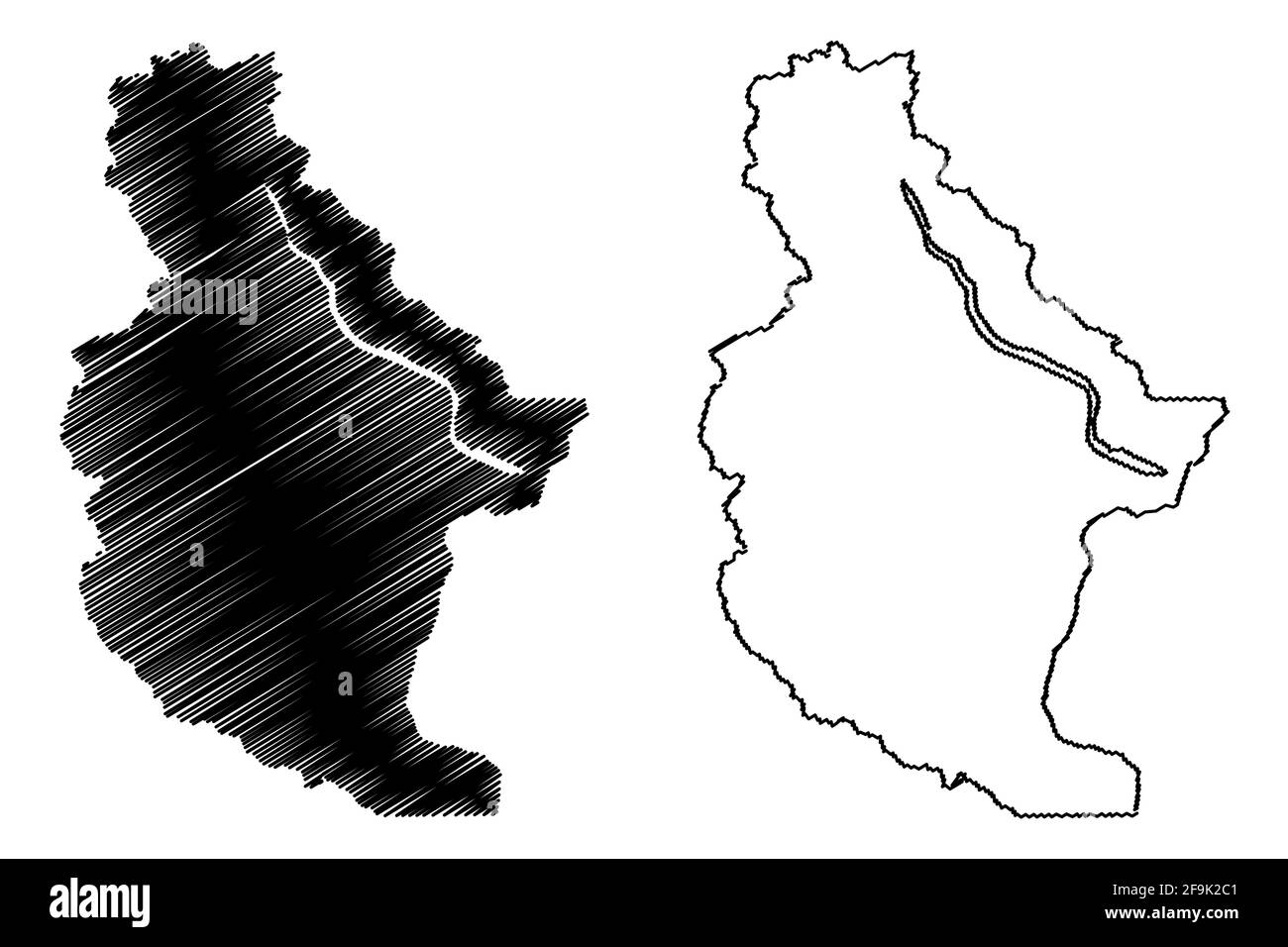 Map of chelan Stock Vector Images - Alamy