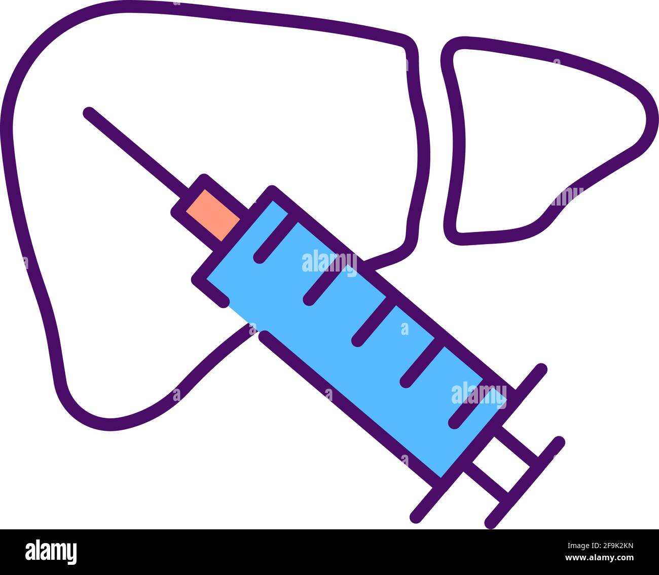 Hepatitis vaccine Stock Vector Images - Alamy