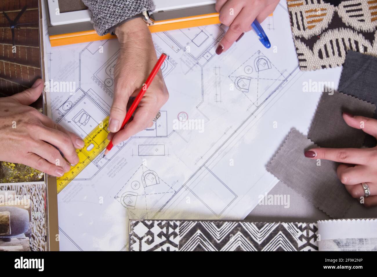 Drawing room top view nobody hi-res stock photography and images - Alamy