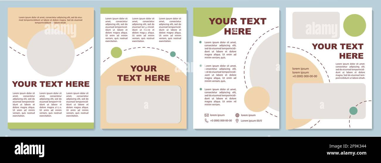 Fancy looking brochure template Stock Vector Image & Art - Alamy