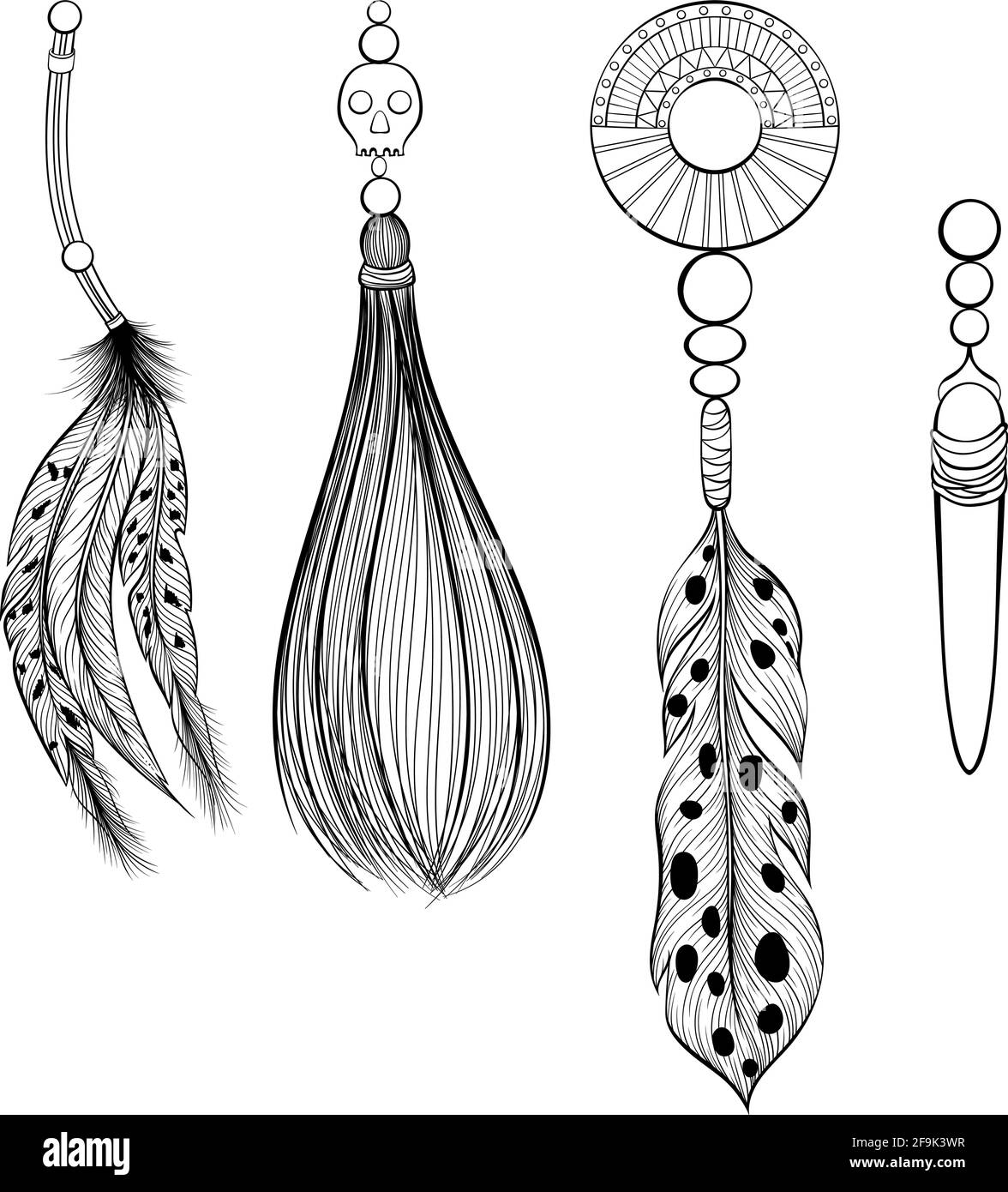 African ethnic symbol Cut Out Stock Images & Pictures - Alamy