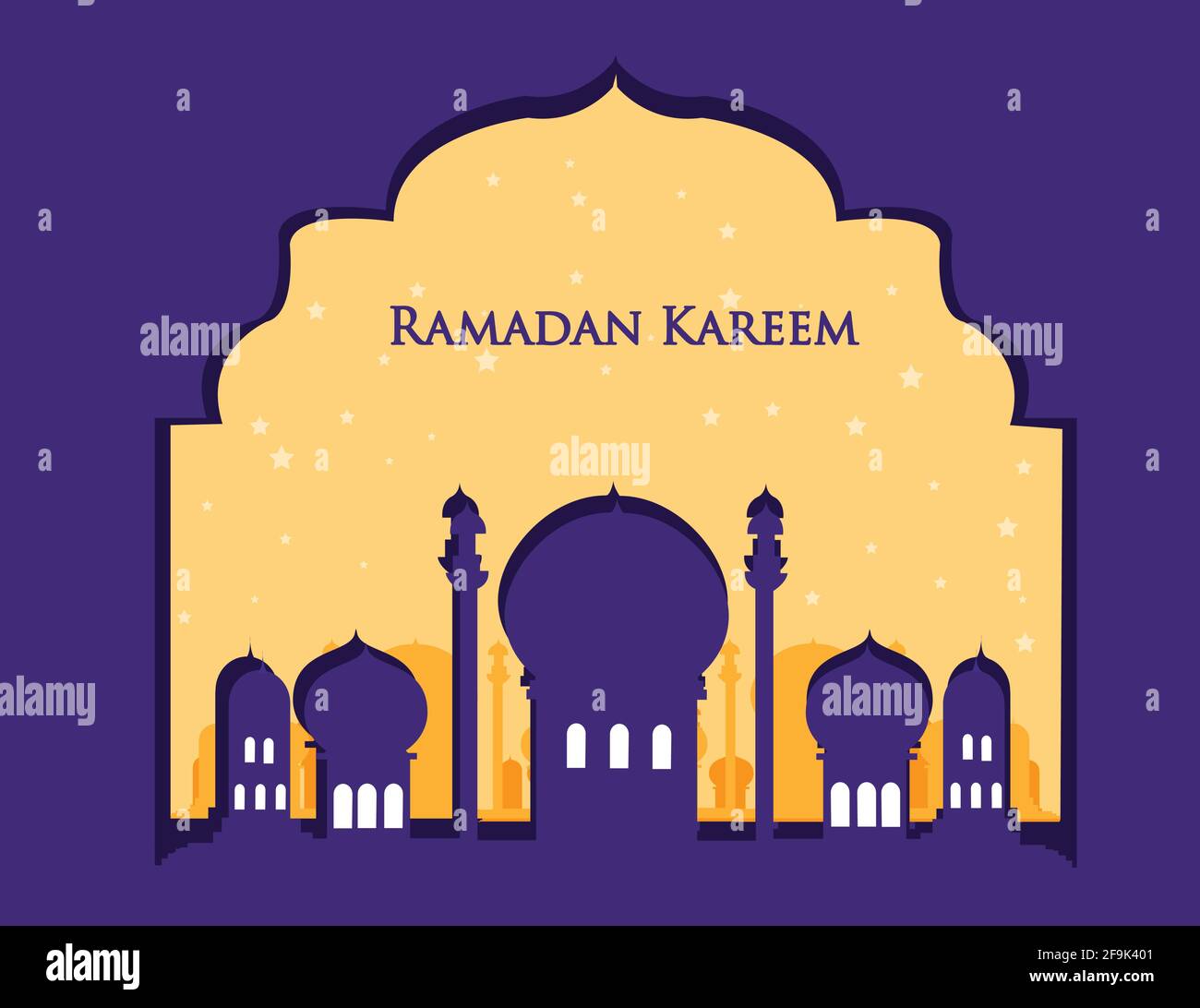 Ramzan template hi-res stock photography and images - Alamy