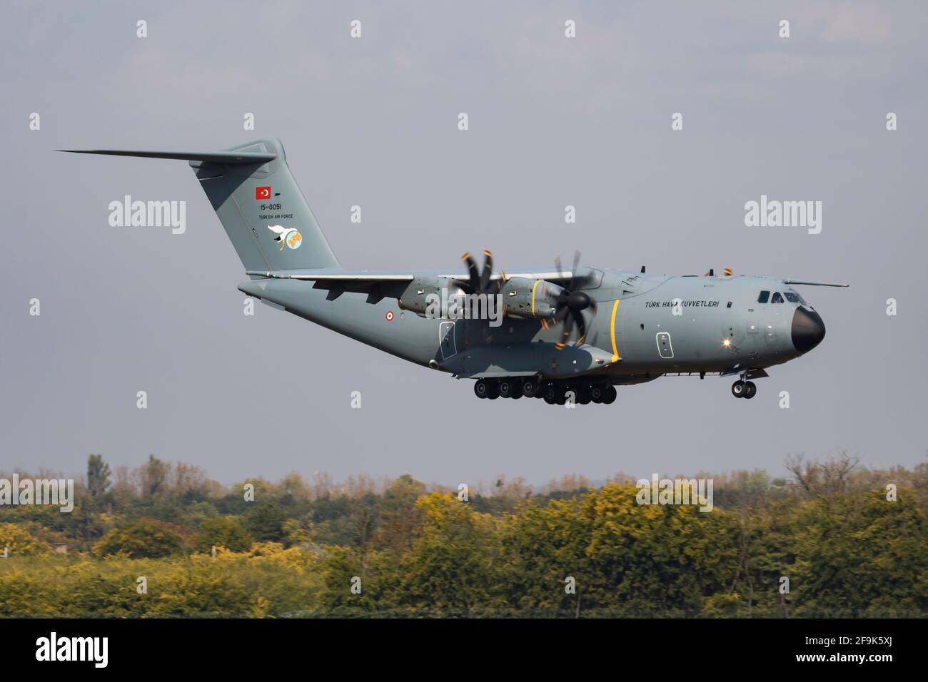 Turkish Air Force Airbus Military A400M Atlas 15-0051 military ...