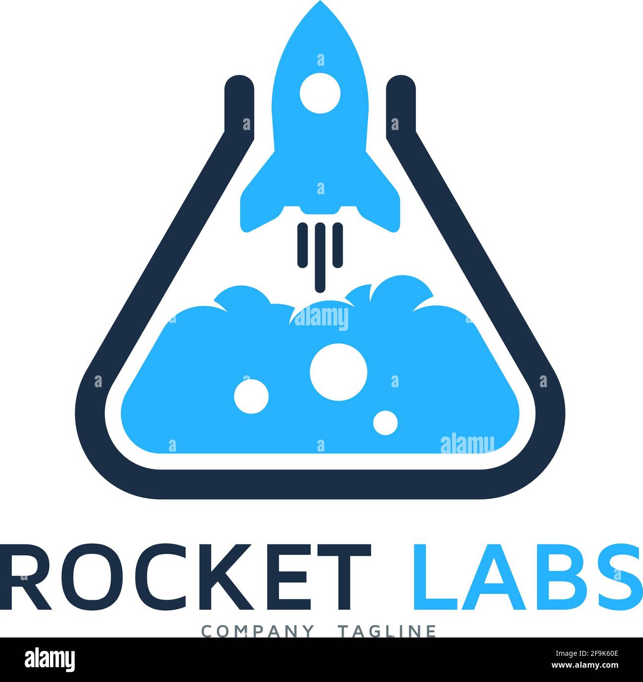 Logo Deisgn Vector Rocket Lab Stock Vector Image & Art - Alamy