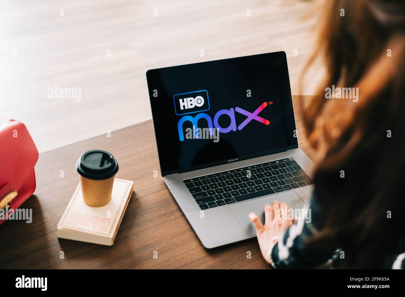HBO Max logo on the laptop screen Stock Photo - Alamy