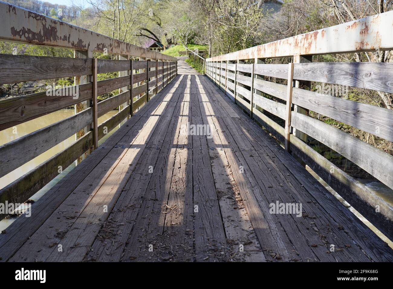 low POV of bridge over lake Stock Photo - Alamy