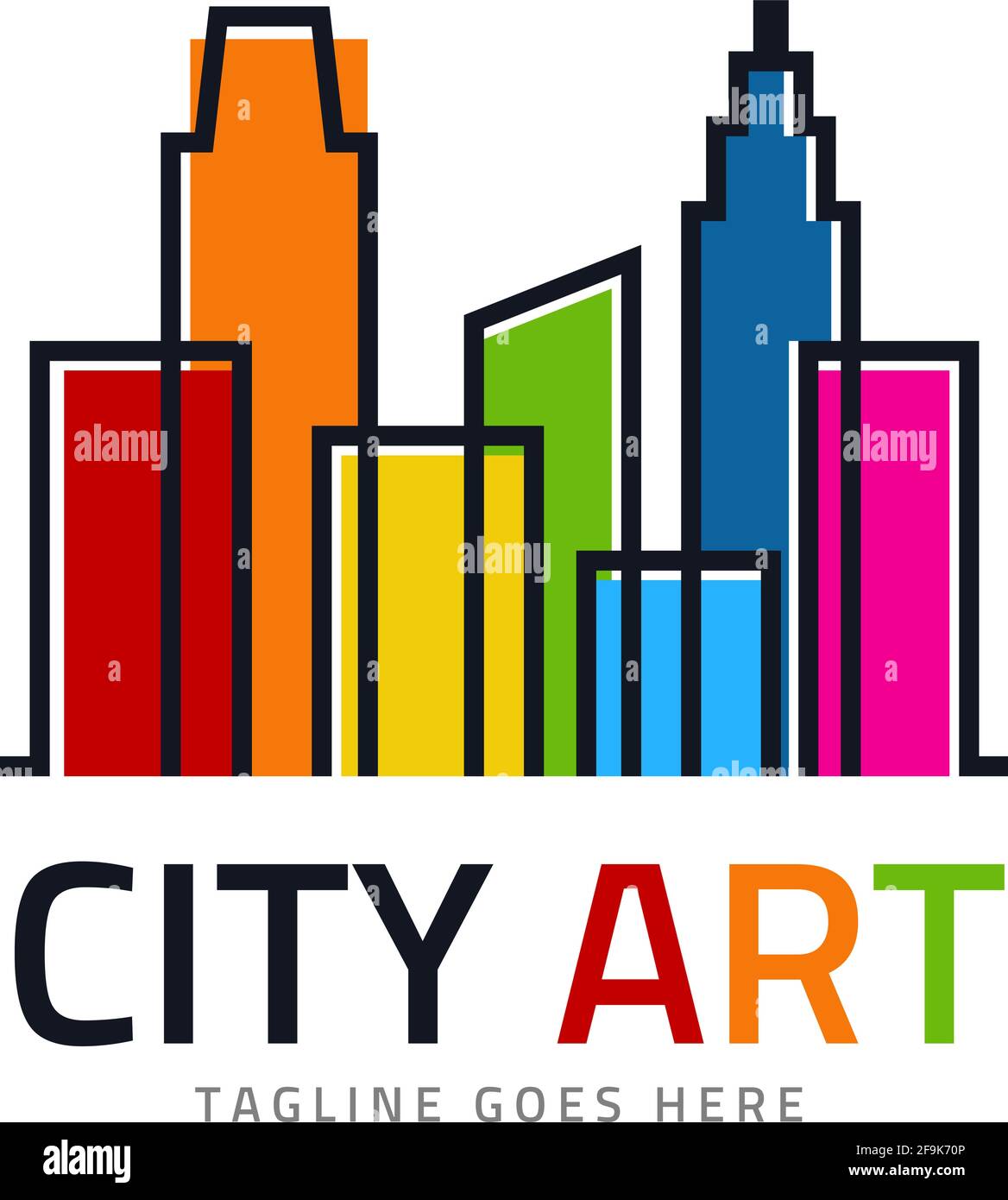 City and art Stock Vector Images - Alamy