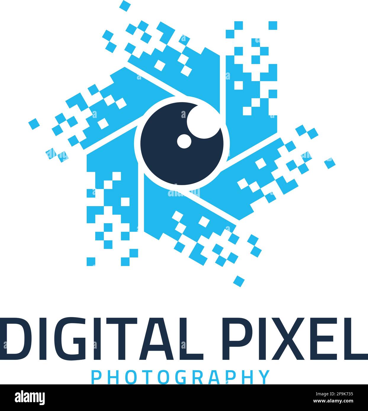 Pixel alphabet isolated digital font Stock Vector Images - Alamy