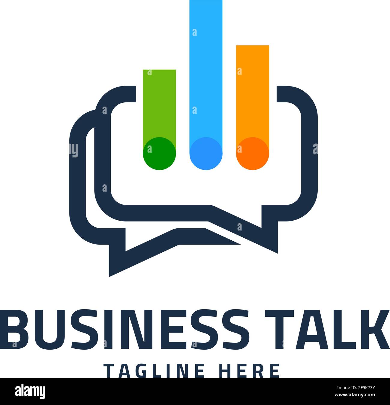 Business talk Stock Vector Images - Alamy