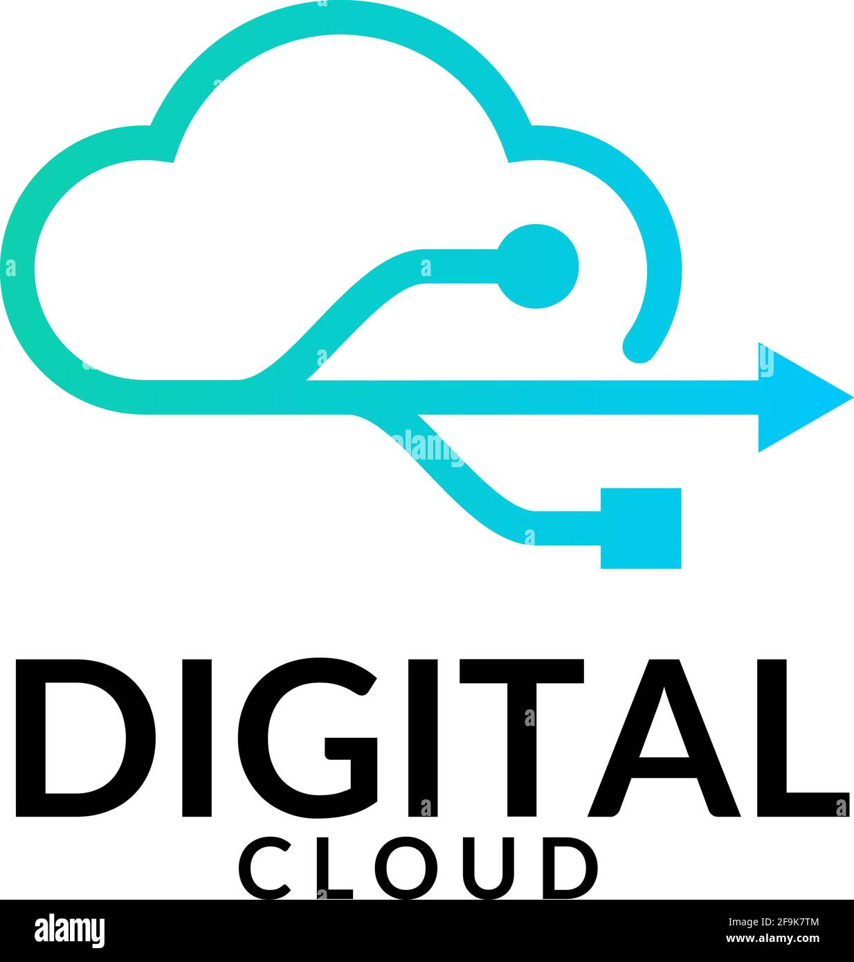 Logo Deisgn Vector Digital Stock Vector Image & Art - Alamy