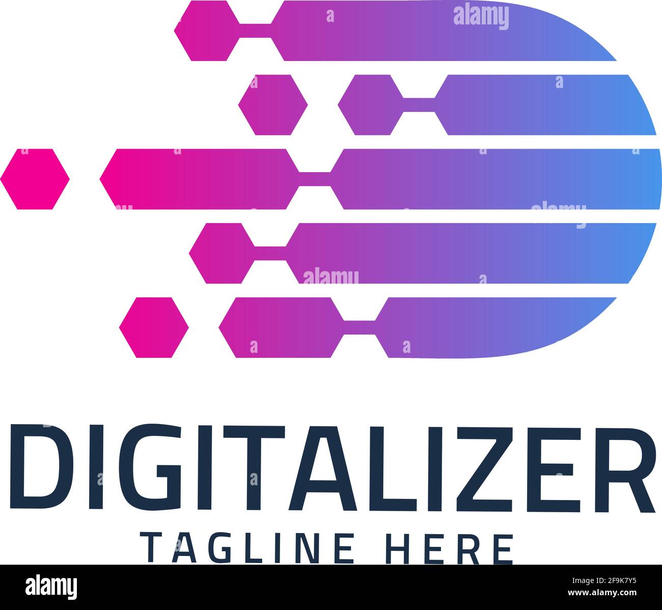 Logo Deisgn Vector Digitalizer Stock Vector Image & Art - Alamy